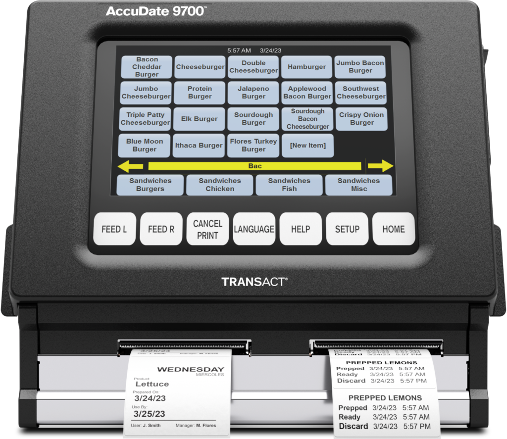 AccuDate 9700 | TransAct Technologies