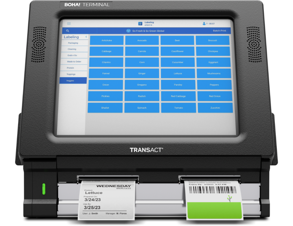 BOHA! Overview | TransAct Technologies